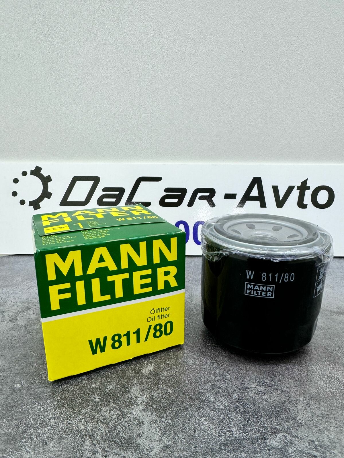 W811/80 MANN масляный фильтр