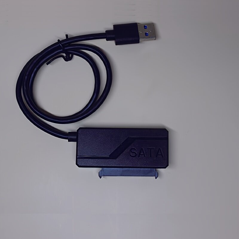 USB 3.0 – SATA III адаптер с портом питания DC для 2.5" SSD и 3.5" HDD, скорость передачи 5 Гбит/с