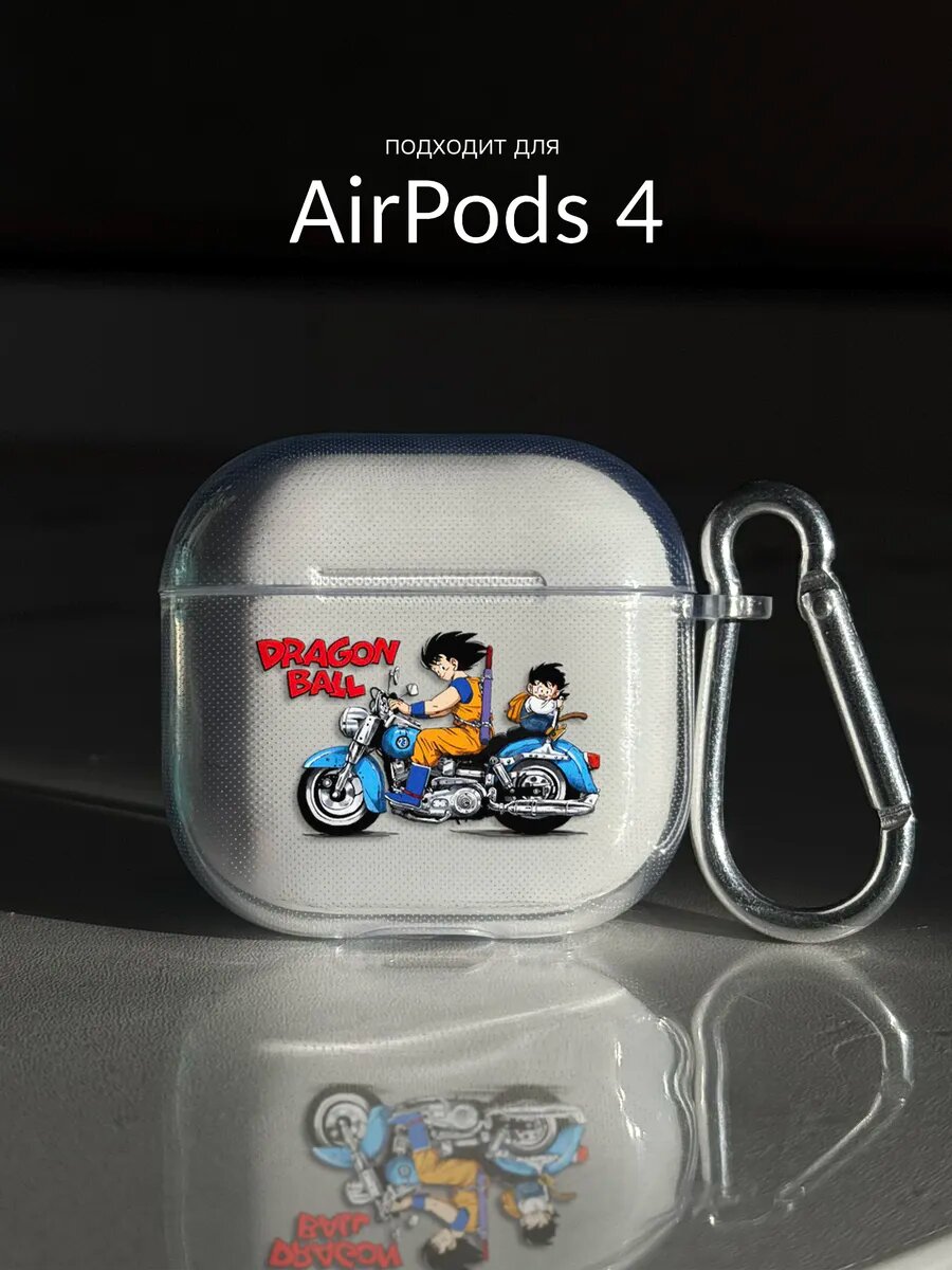 Чехол для AirPods 4 с принтом Аниме Жемчуг дракона