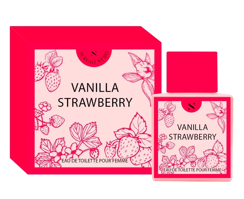 Туалетная вода Sergio Nero Vanilla Strawberry 50 мл для женщин - Серджио Неро Ваниль и Клубника