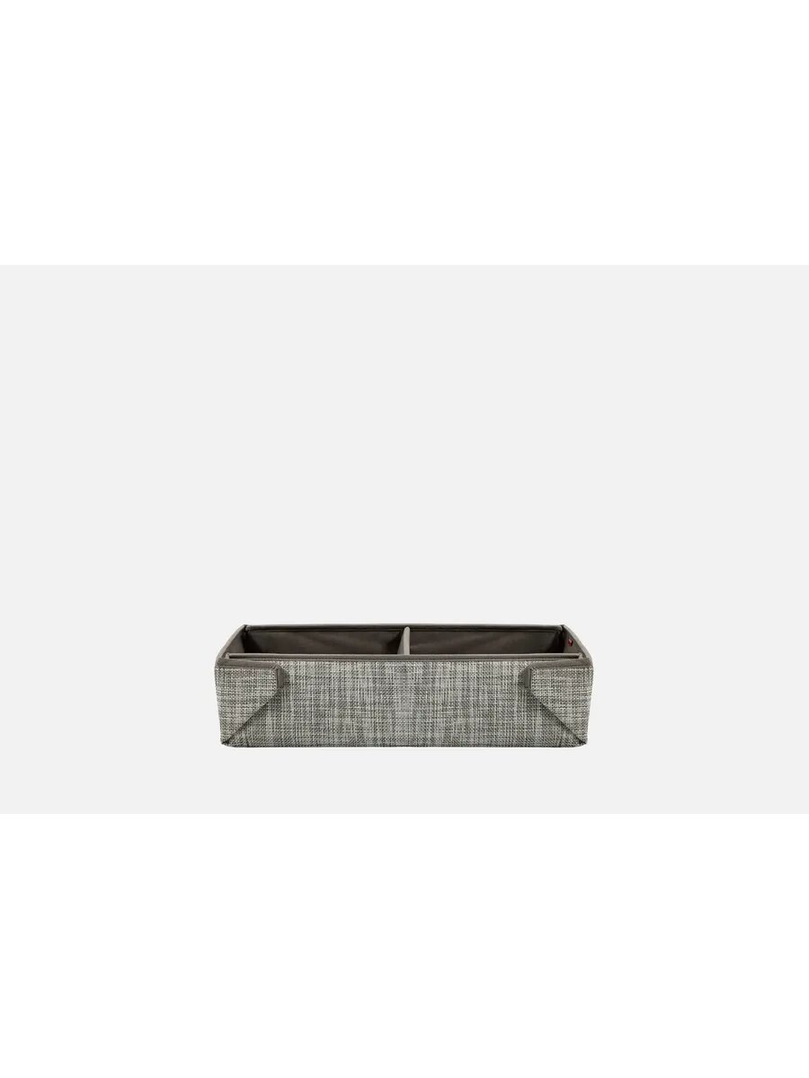 CASY HOME Silver PO-022, 32х50х12 см Ящик с отделениями 1 шт
