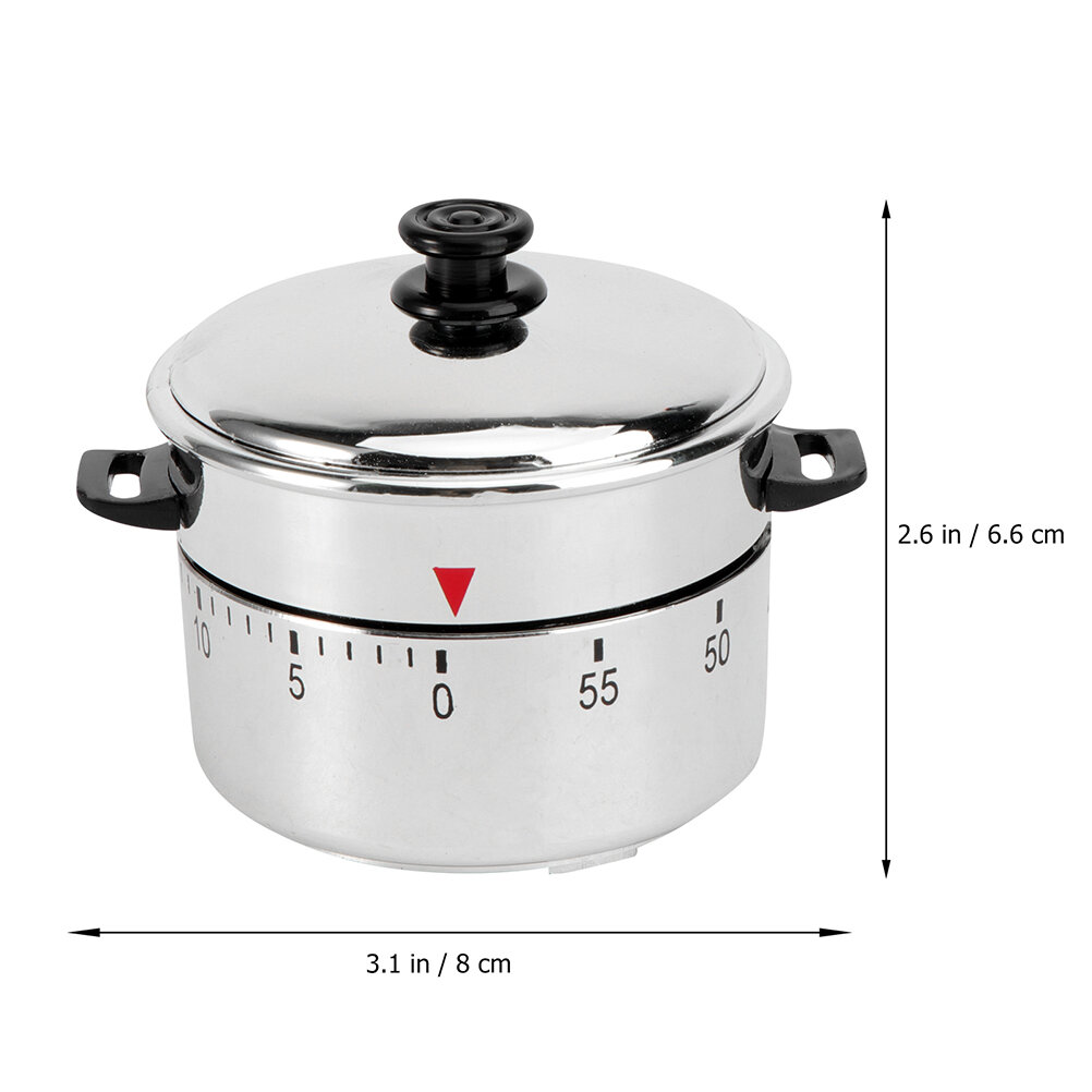 2 Штуки Механический Кухонный Таймер В Forme Часов С Обратным Отсчетом 8X6Cm