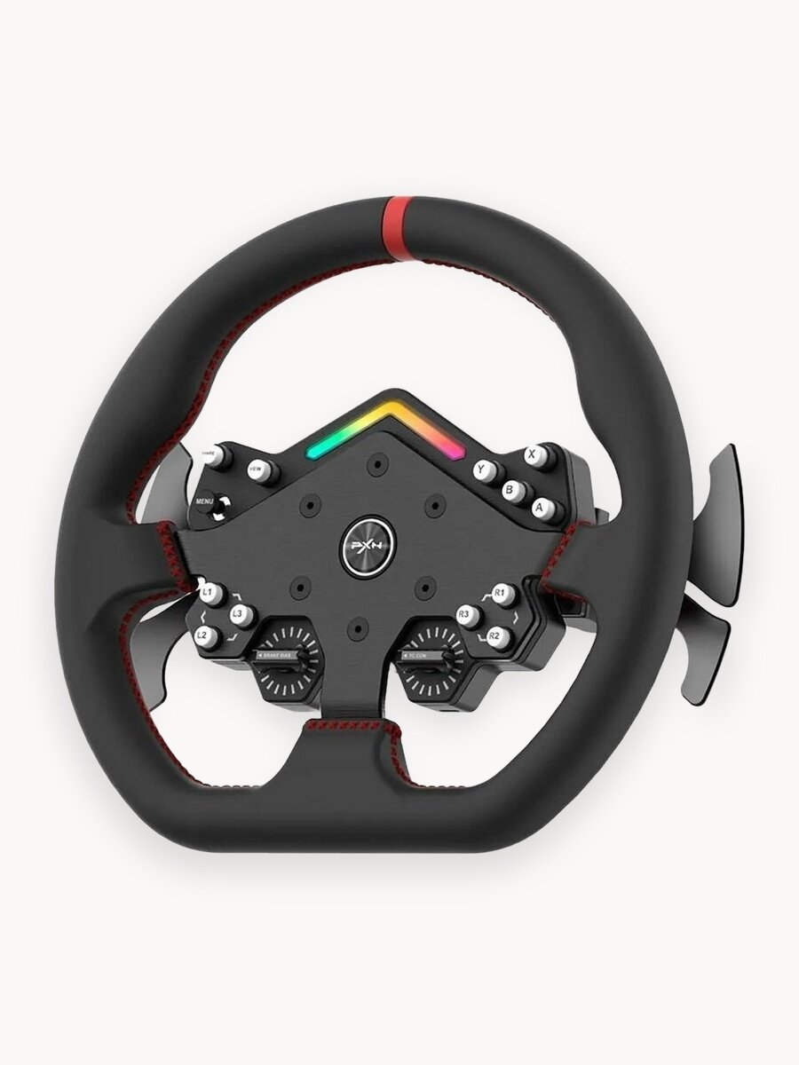 Руль игровой гоночный PXN WDS R2 Gaming Steering Wheel, диаметр 30 см