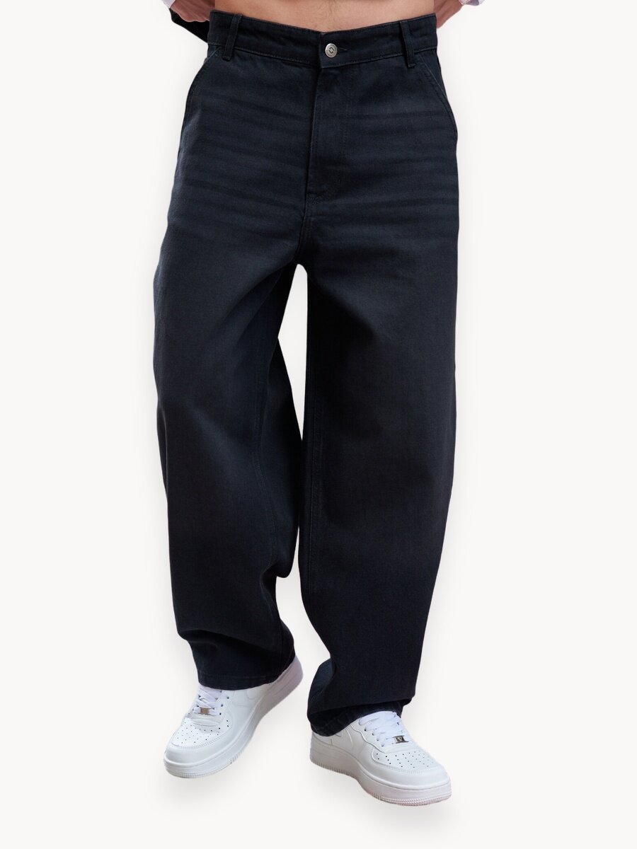 Джинсы багги 