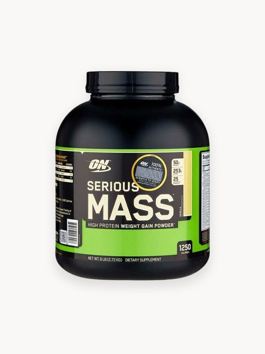 Optimum Nutrition Serious Mass, 2727 г (Ваниль)