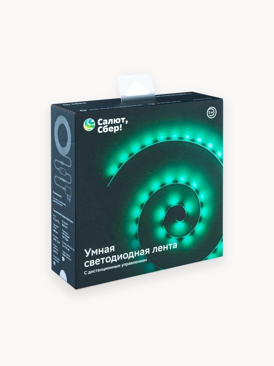 Умная светодиодная лента Sber с адаптивным светом 6 Вт/600 Лм/WiFi