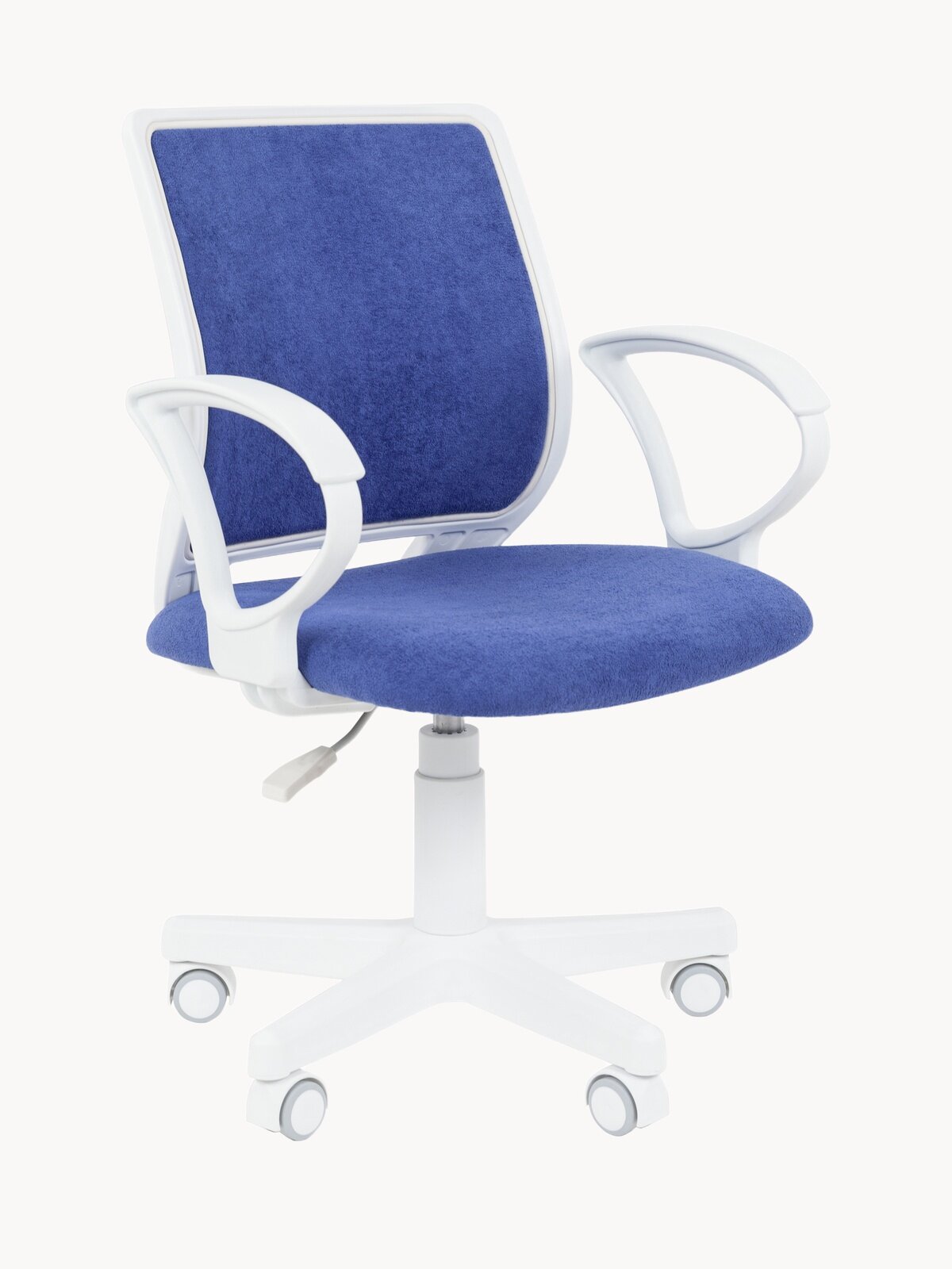 Кресло детское Chairman Kids 112 Россия ткань M морской, белый пластик