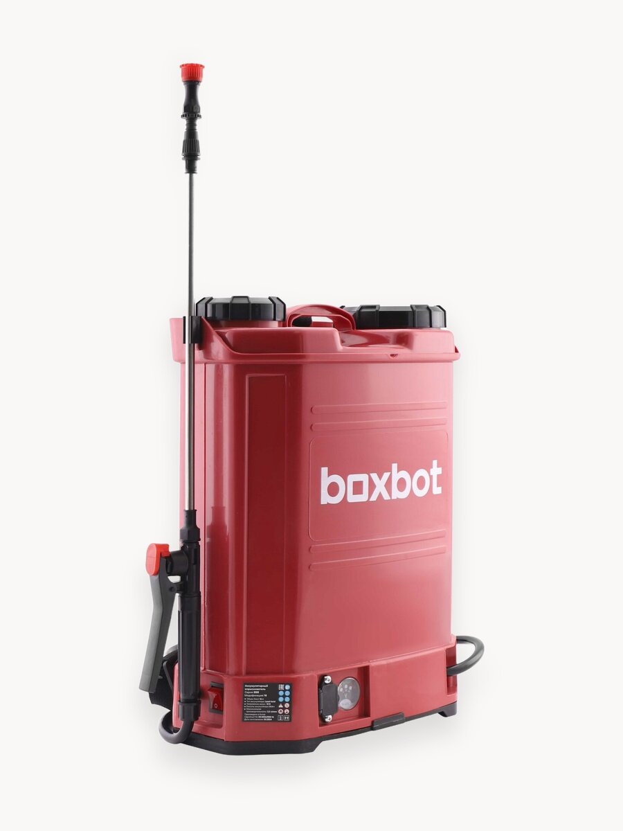Опрыскиватель аккумуляторный Boxbot BSB-16, 16 л, Lead-Acid, 12 В, 8 А*ч