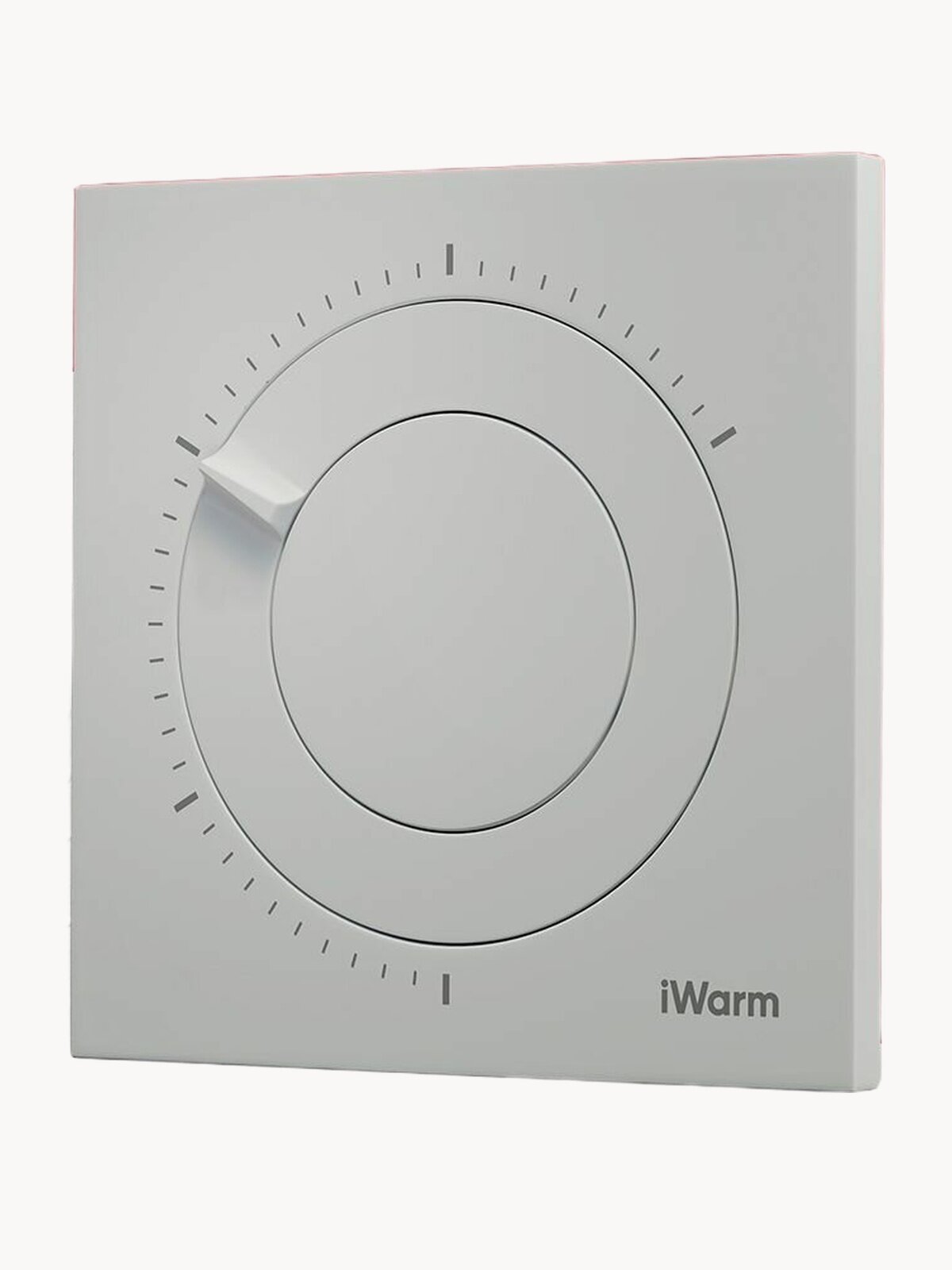 Терморегулятор для теплого пола механический iWarm Click от Теплолюкс белый