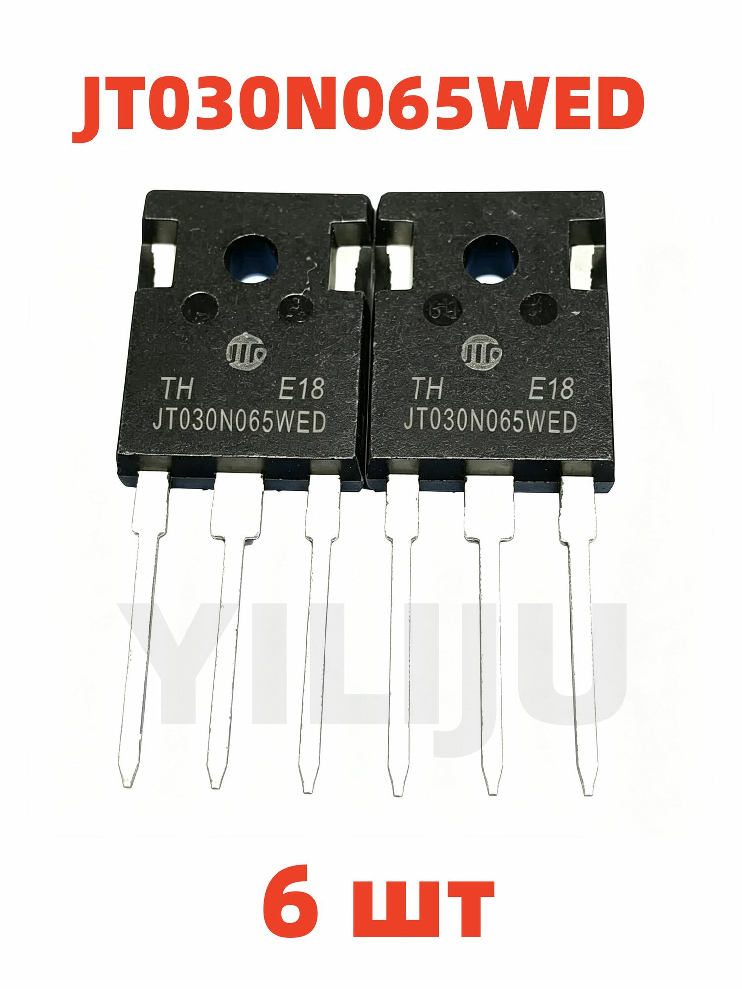 6шт/лот JT030N065WED TO-247 MOS 30A/650V/195W Транзистор