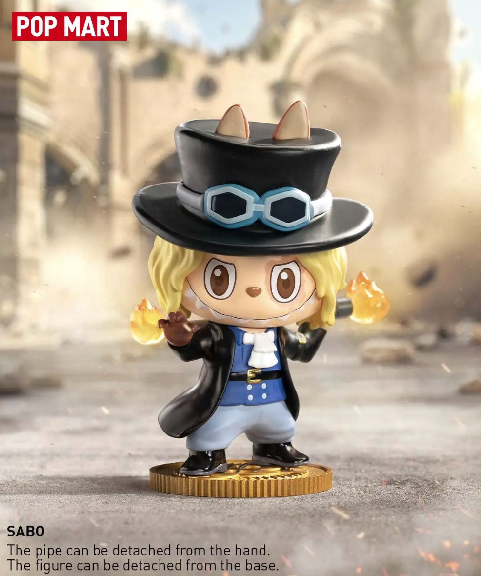 POP MART Коллекционная POP MART - Коллекция THE MONSTERS x One Piece Series Figure, Sabo1 шт
