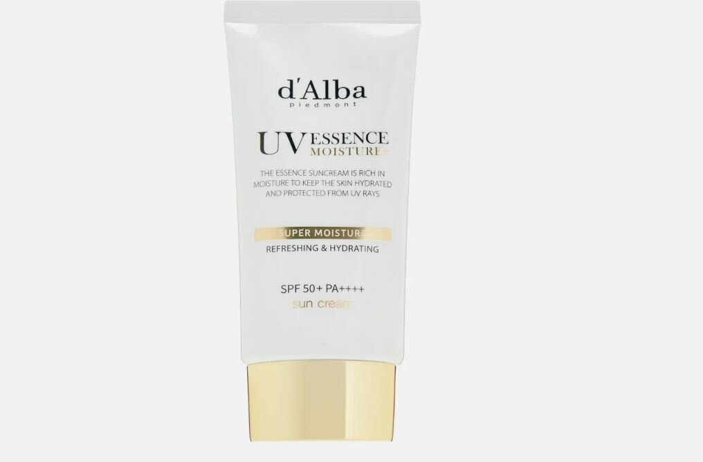Солнцезащитный крем SPF50+ PA++++ D'ALBA Super Moisture Essence Sun Cream 50 мл