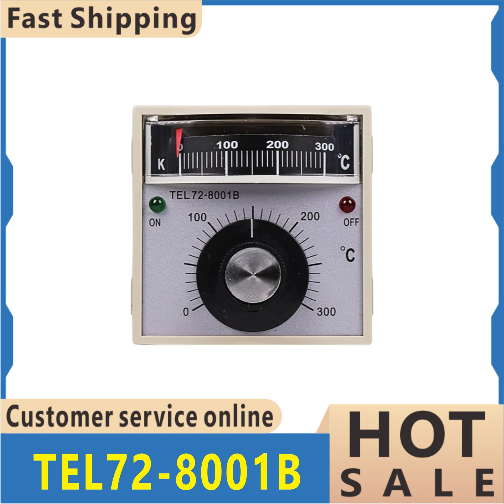 Регулятор температуры TEL72-8001, цвет TEL72-8001