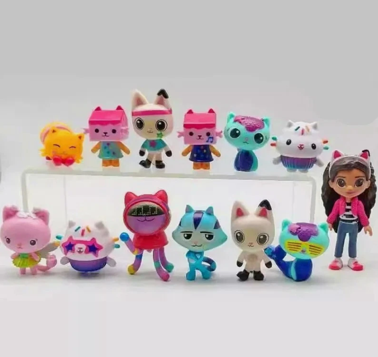 13 шт / набор фигура куклы Габби модель игрушек куклы торт топпер декор детский подарок