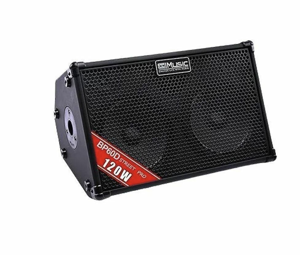Coolmusic BP60D-OTG Уникальный усилитель для акустической/электрогитары мощностью 120 Вт для акустической/электрогитары с живой звуковой картой, мониторинг наушников