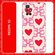 Чехол на Xiaomi Redmi 10 / Сяоми Редми 10 с принтом "Hearts and ribbons 1 - 14 ф...