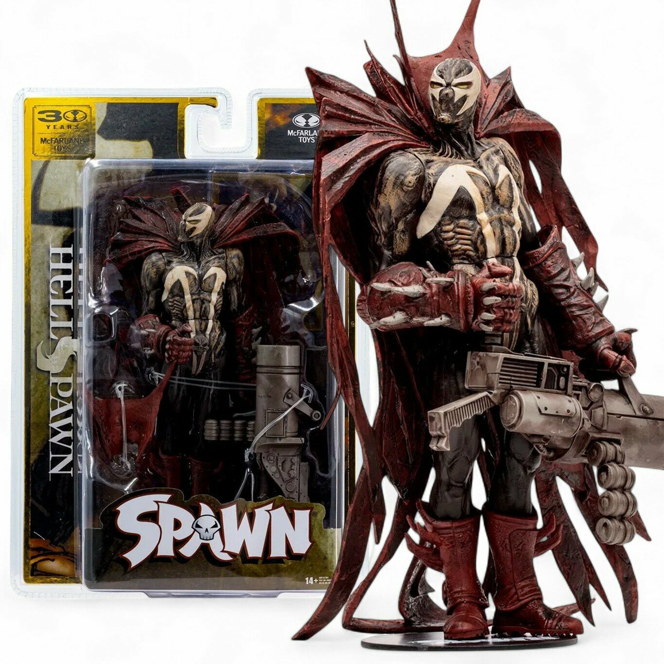 Фигурка Хэллспаун "30 Юбилей" от McFarlane Toys, коллекционная, оригинал