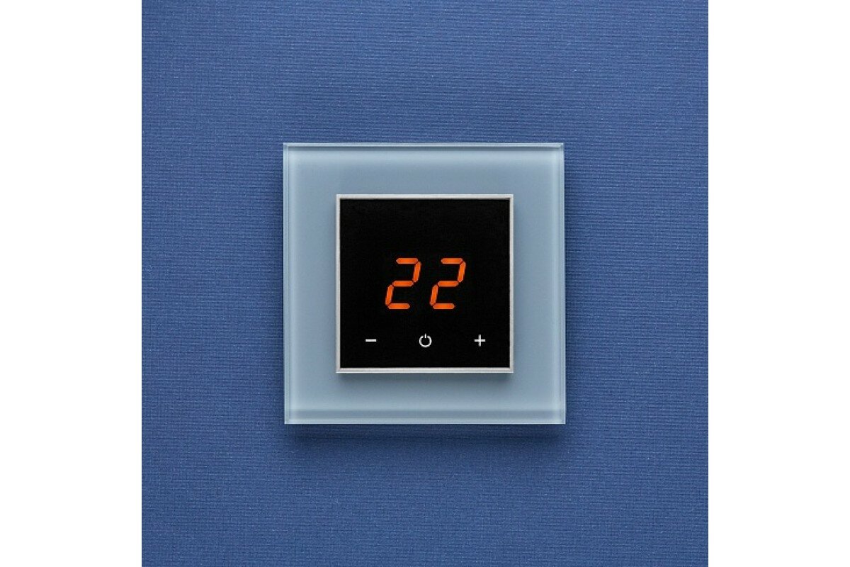 Терморегулятор Aura ORTO 7000 Blue Shadow (дымчатый голубой) сенсорное управление