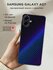 Чехол на Samsung Galaxy A07 / Самсунг А07 с принтом "Синий карбон"