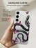 Чехол на Samsung Galaxy S25 FE / Самсунг S25 Фе с принтом "Snake and butterflies...