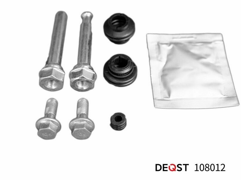 Комплект направляющих тормозного суппорта переднего (направляющая O 10mm, суппорт Mobis). Применяемо, Deqst 108012