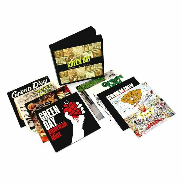Фирменное издание Green Day - The Studio Albums 1990 - 2009 8-CD Box-Set