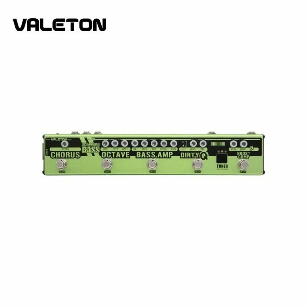 Valeton Dapper Bass Оборудование для выступлений на сцене с предусилителем DI Педаль мультиэффектов
