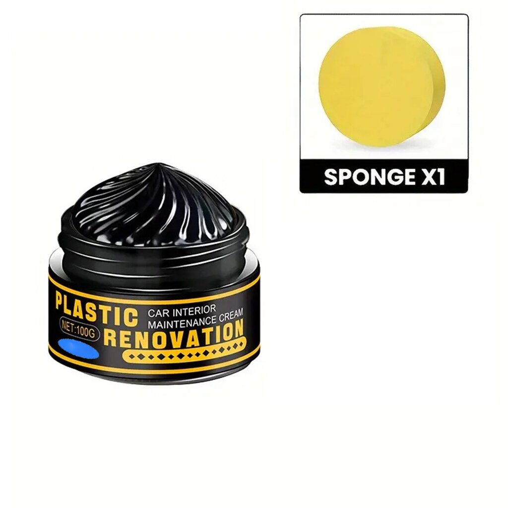 Восстанавливающий Крем для пластика с Керамическим покрытием Отбеливающий состав Высокой Твердости для Долговременной защиты от выцветания