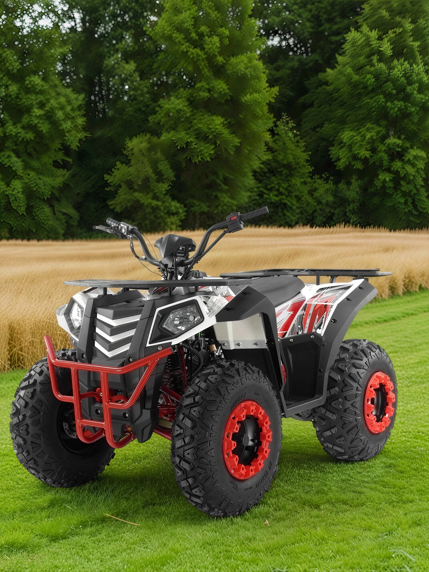 Квадроцикл COMMANDER 2.00 WHITE & RED