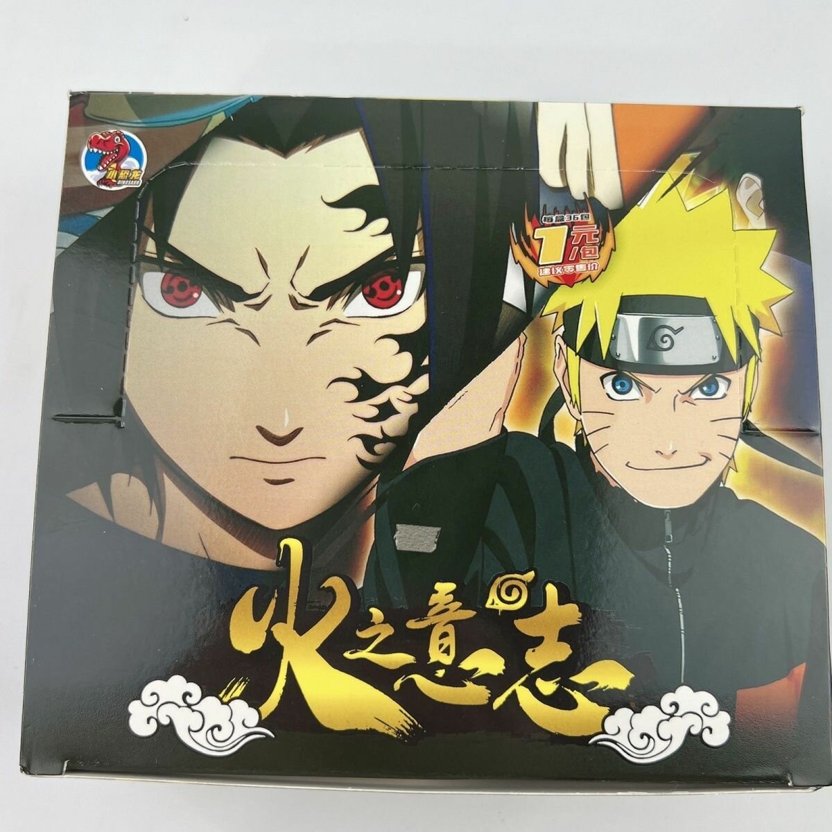 Коллекционные карточки Naruto бокс (36паков - 180 карт)