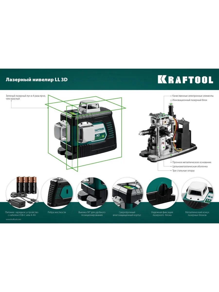 LL 3D, лазерный нивелир