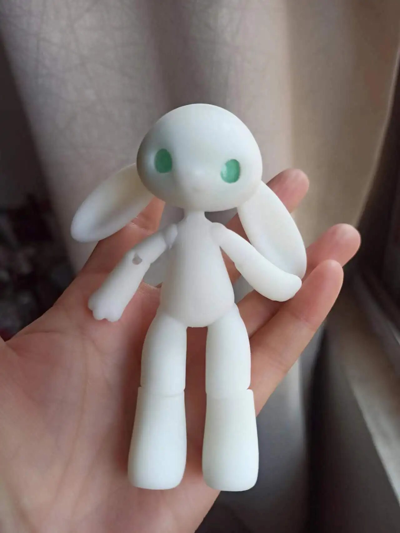 Кукла OLOEY Кролик 14 см Белый, 10.5cm