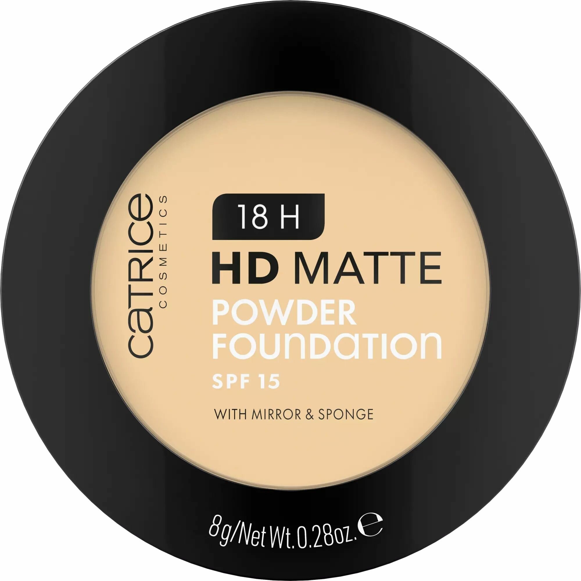 Пудровая Тональная Основа CATRICE (Катрис) 18H HD Matte Powder Foundation - 020N