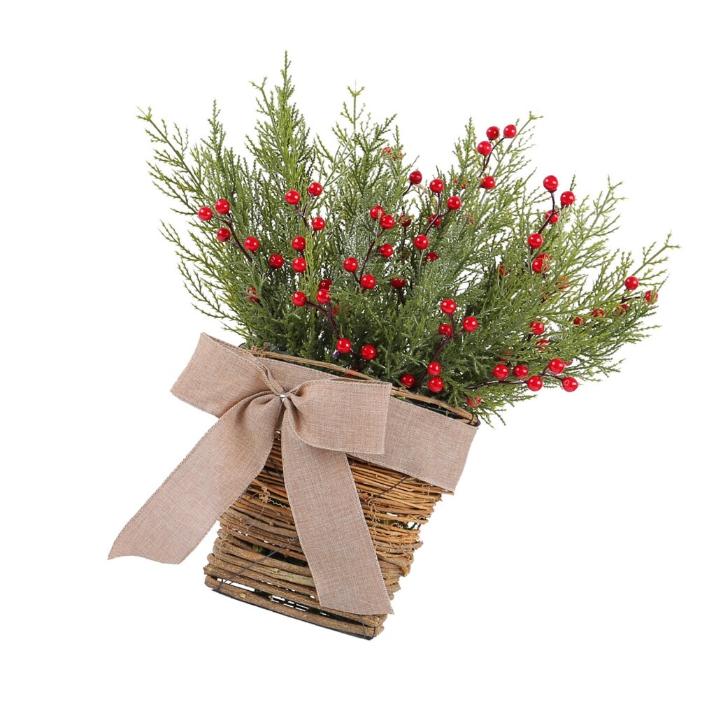 Искусственная ягода цветочная корзина декоры уникальные подвески для энтузиастов домашнего акцента