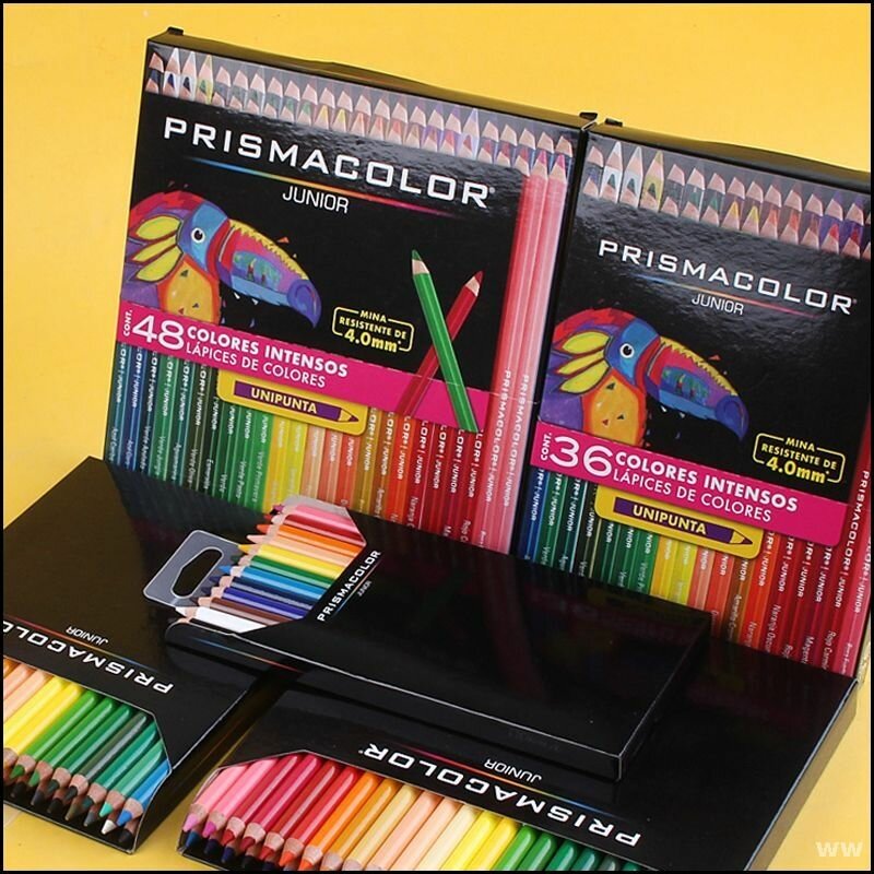 Prismacolor 12/24/36/48 Набор карандашей для рисования маслом Эскиз Школьные принадлежности для рисования