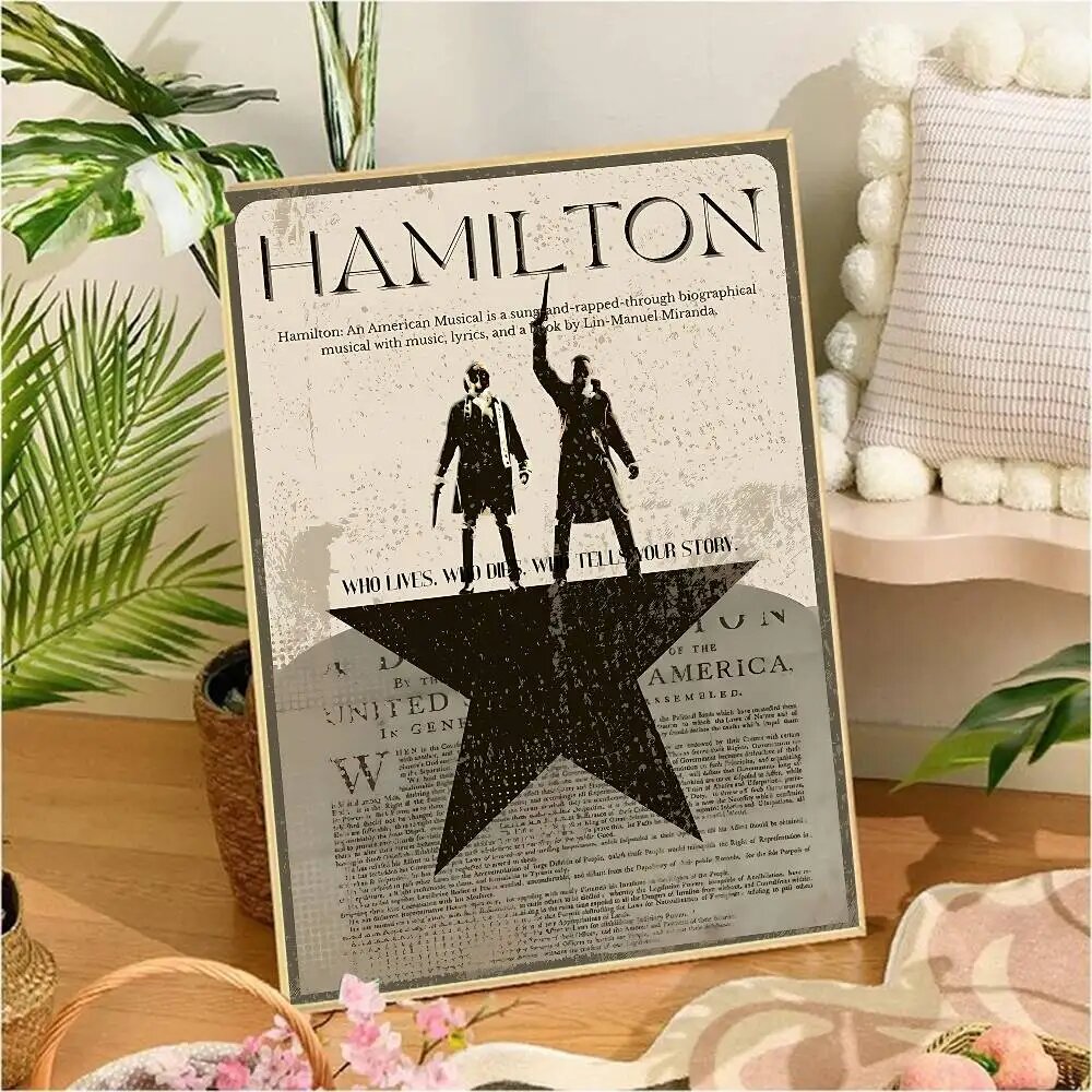 Настенные плакаты MINISO Гамильтон HEI-9, 57x90cm No Frame