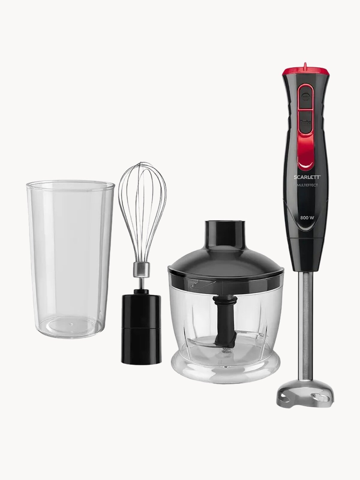 Погружной блендер SCARLETT SC-HB42F94 , 20 скоростей , режим Turbo, нож из стали высокой прочности