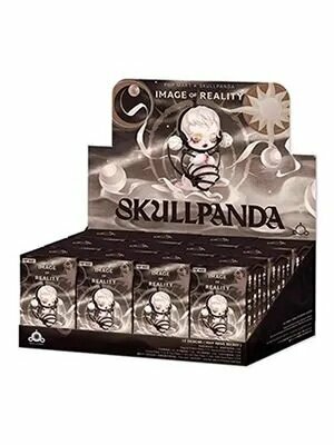 100% Original оригинал коллекционная игрушка POP MART SKULLPANDA IMAGE of REALITY Series Figurines Blind Box