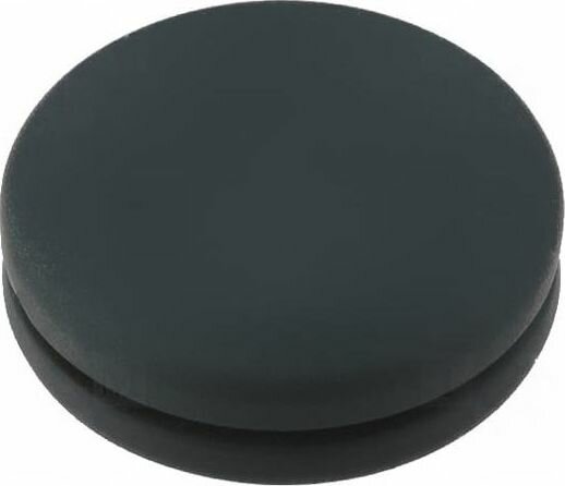 Кабельный ввод RICHCO DGB-11 с перегородкой, dмонтажн. отв 19мм, dотв 16мм, 1 шт