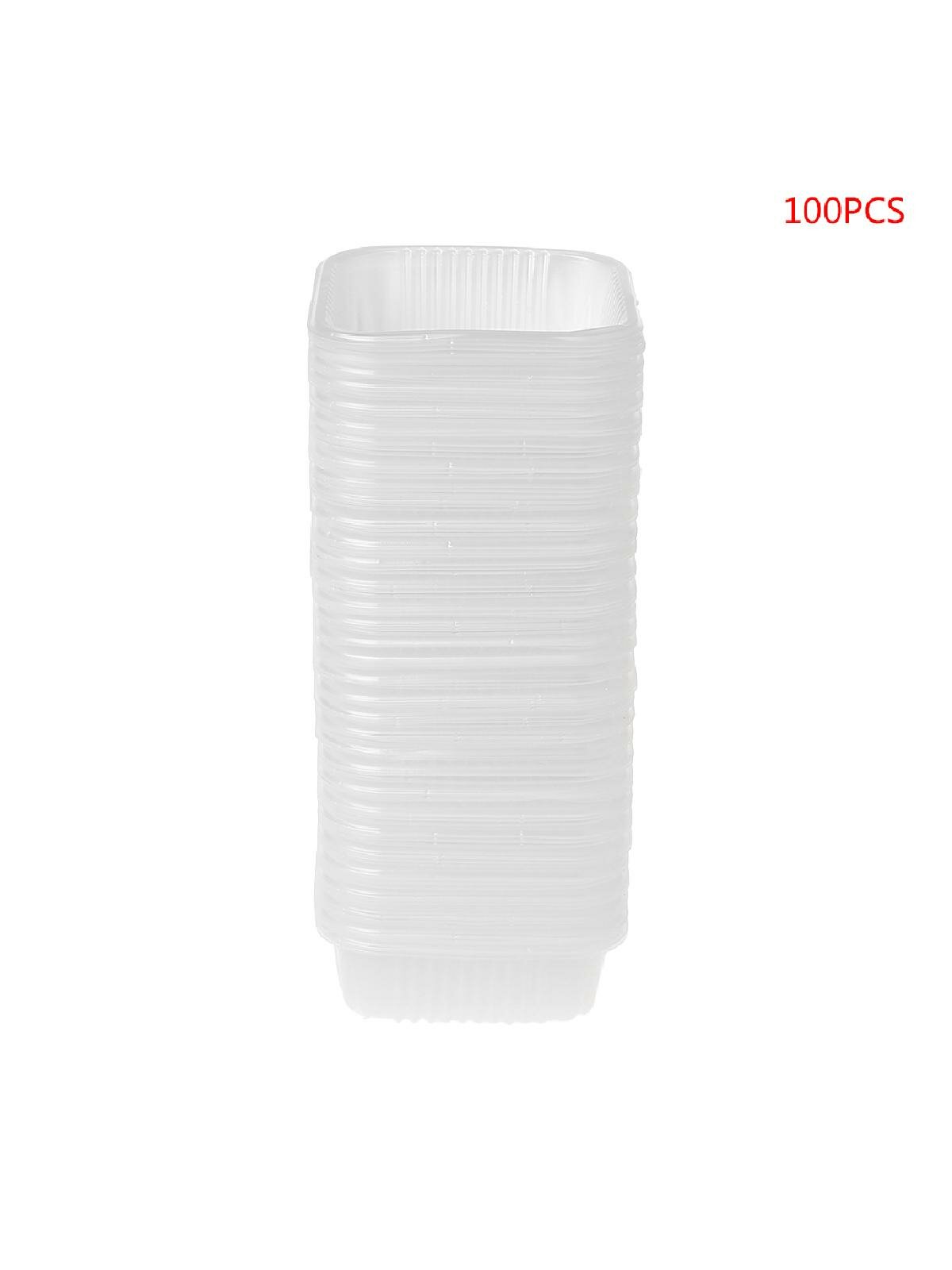 50 г 100 г квадратные лотки для лунных пряников упаковка лунных пряников коробка контейнер держатель 100 шт