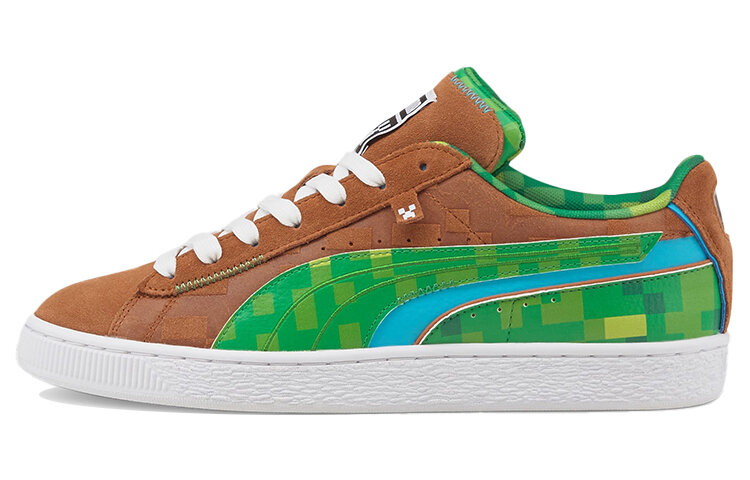 Кроссовки PUMA Suede, размер EU 42 стопа (27CM), коричневый