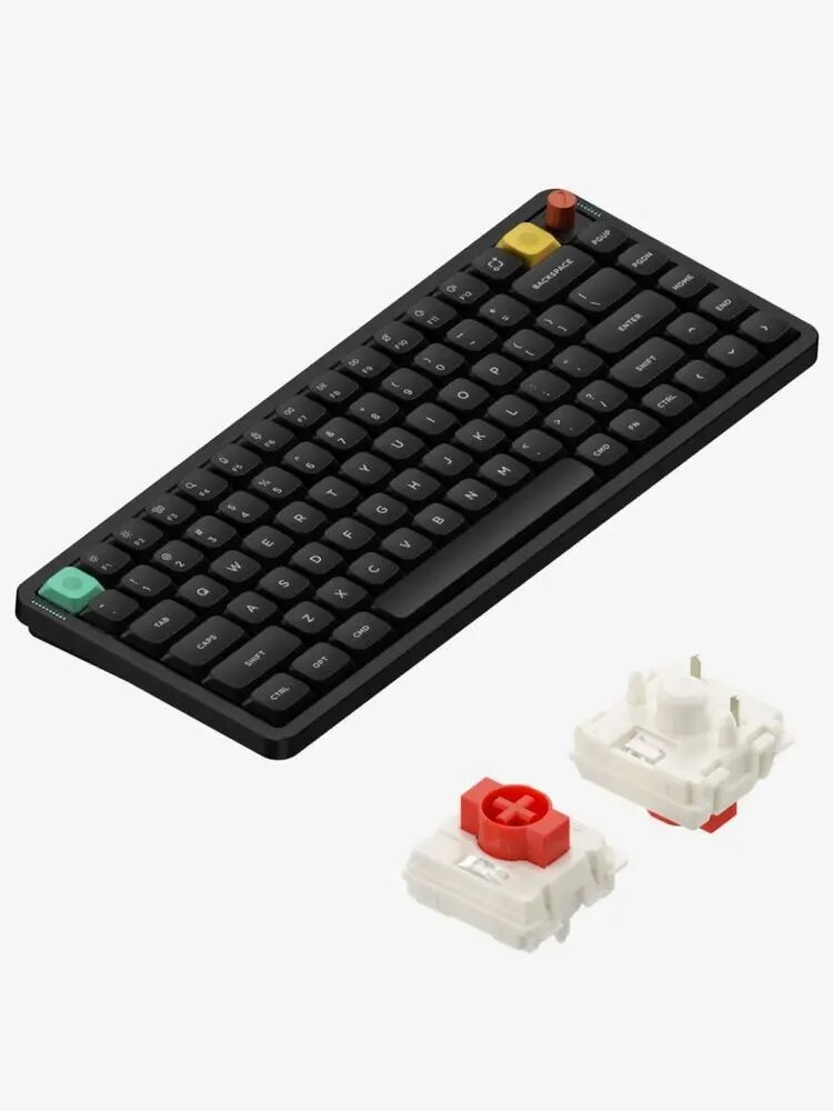 Nuphy AIR75 v3 Nebula Dark Red Nano Switch