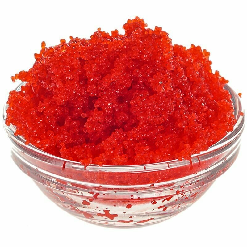 Икра красная летучей рыбы Тобико Суши замороженная 500г