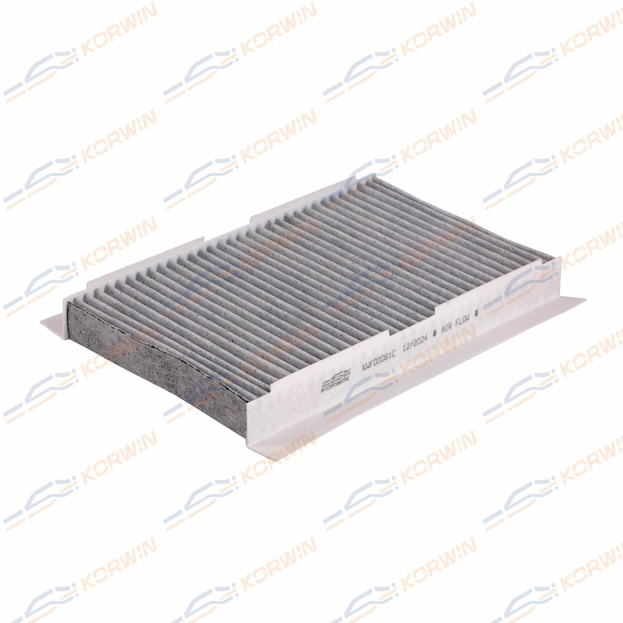 Фильтр салонный угольный Peugeot 307 01-/308 07-/Citroen C3 01-/C4 I-II 04-