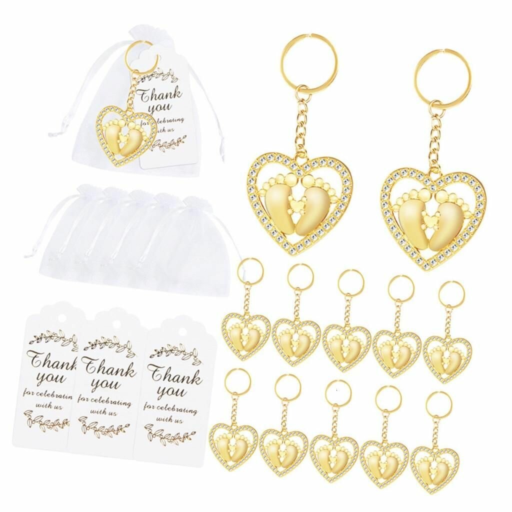 Сердечки-брелоки для ног