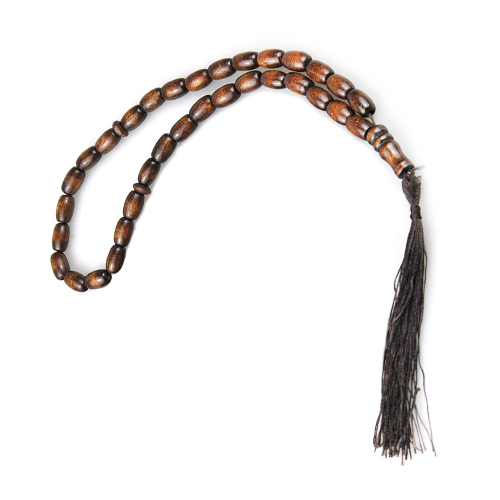 Элегантные мусульманские четки с подвеской 33 бусины 8мм для духовной практики