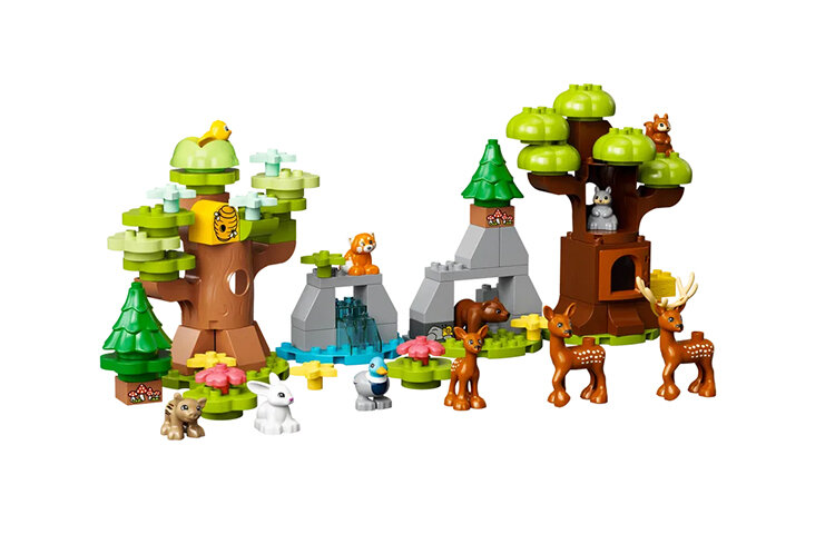LEGO Collection Европейские дикие животные Конструкторы 85 деталей 10979