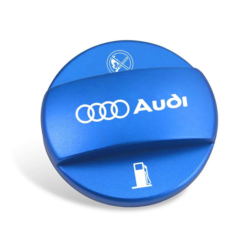 Крышка бензобака Audi Blue, алюминий, S Line