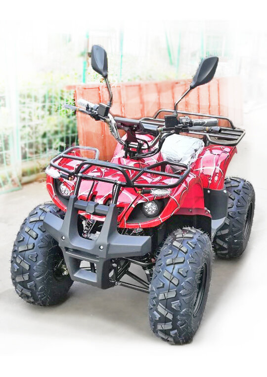 Электроквадроцикл GreenCamel Атакама T320 (48V 1000W R8 Дифференциал) (Красный паук)