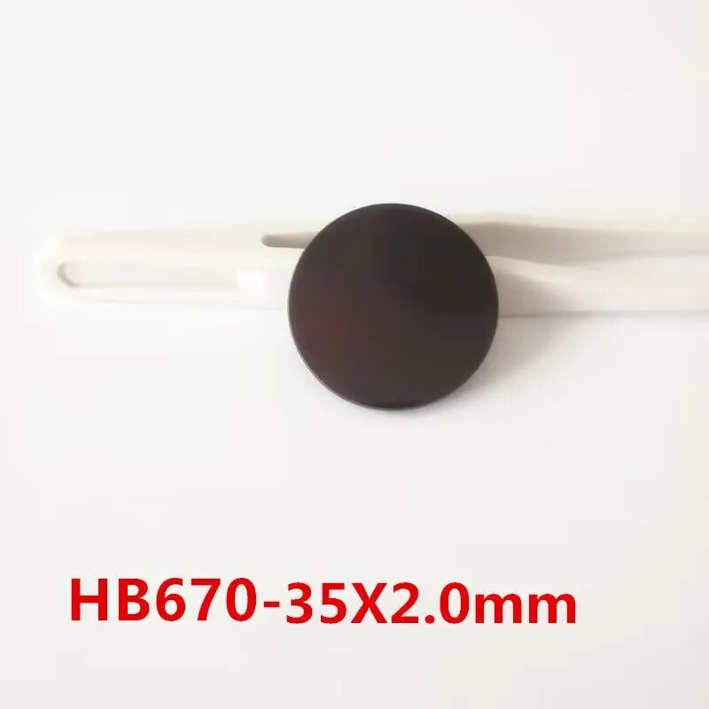 Tangsinuo оптический фильтр Longpass 670nm темно-красного цвета 35x2.0mm